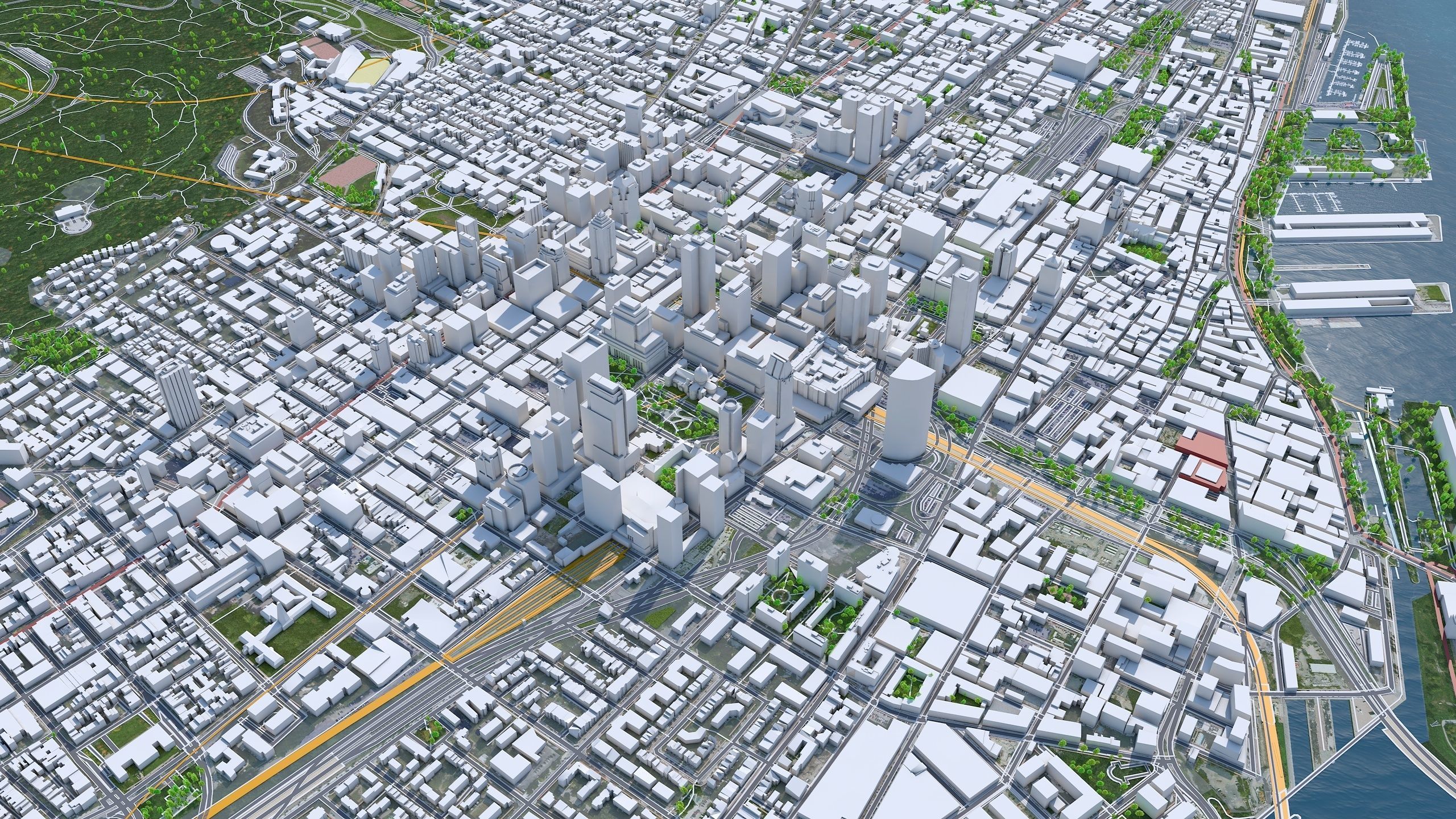 3D model Montreal City Quebec Canada VR / AR / low-poly | CGTrader