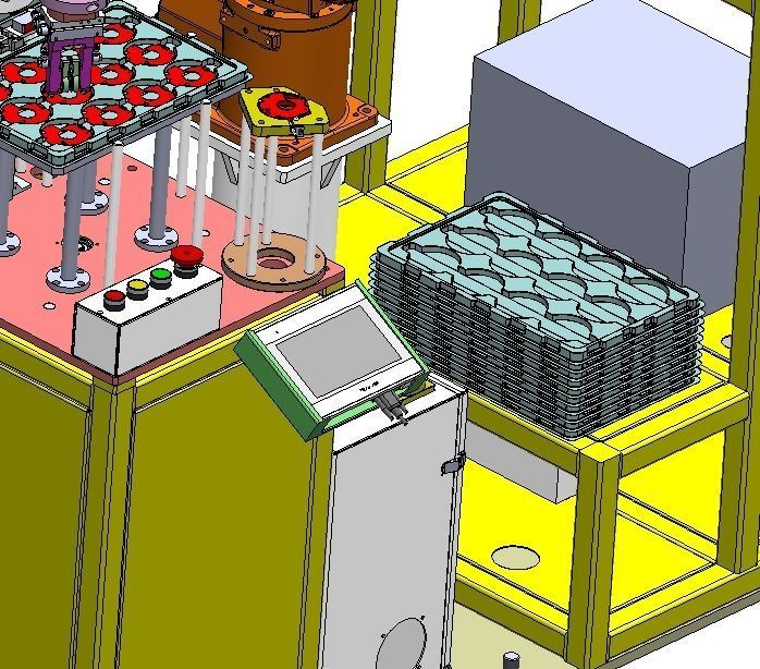 PCB board bracket automatic assembly machine 3D model | CGTrader