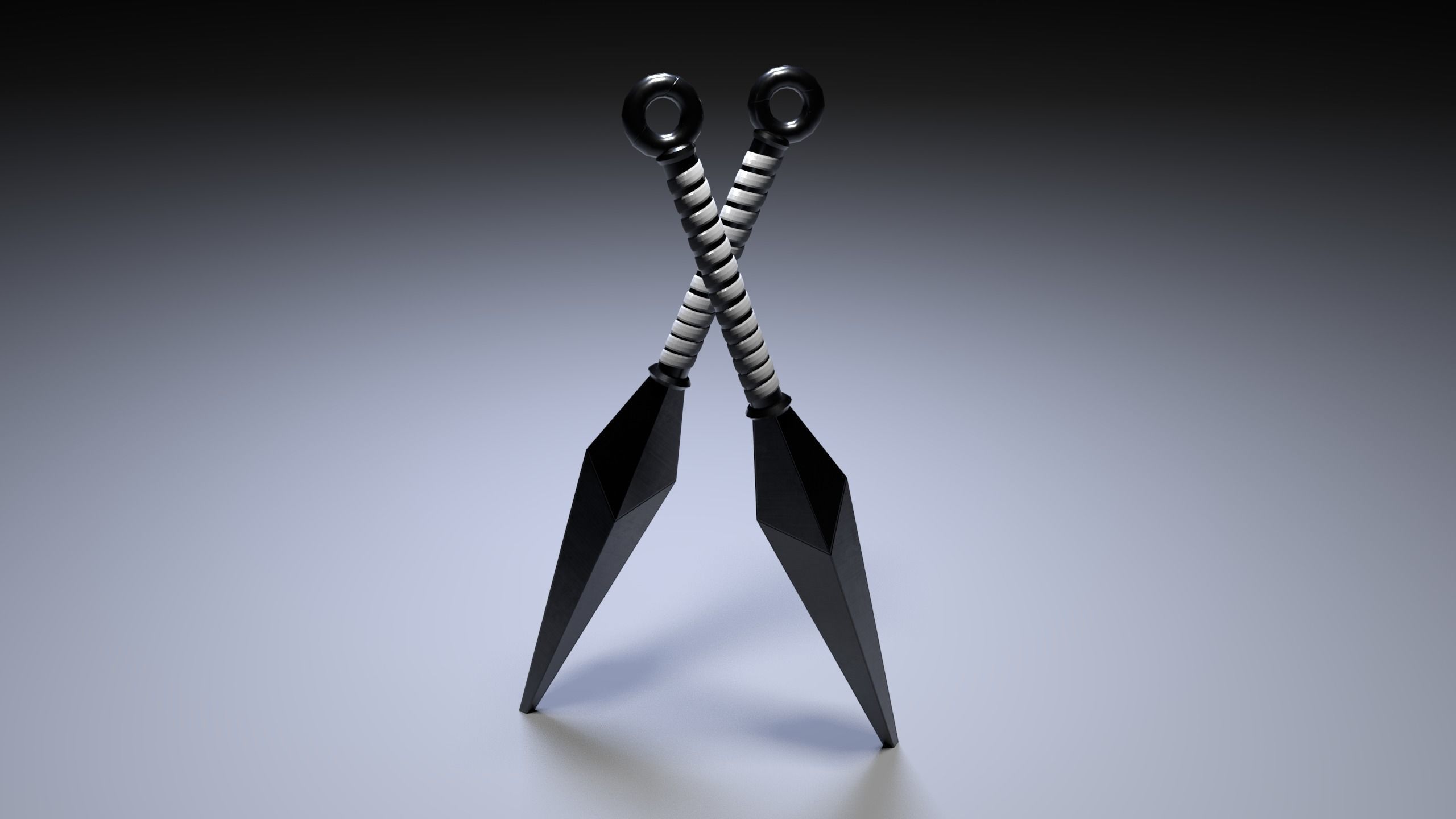 3D model Kunai ninja from naruto VR / AR / low-poly | CGTrader