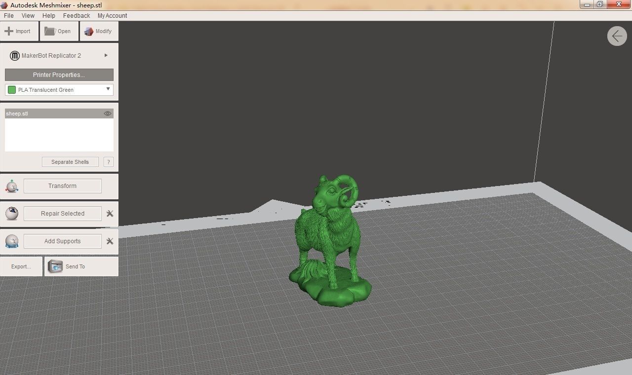 sheep 3D animal on computer screen 3D model 3D printable | CGTrader