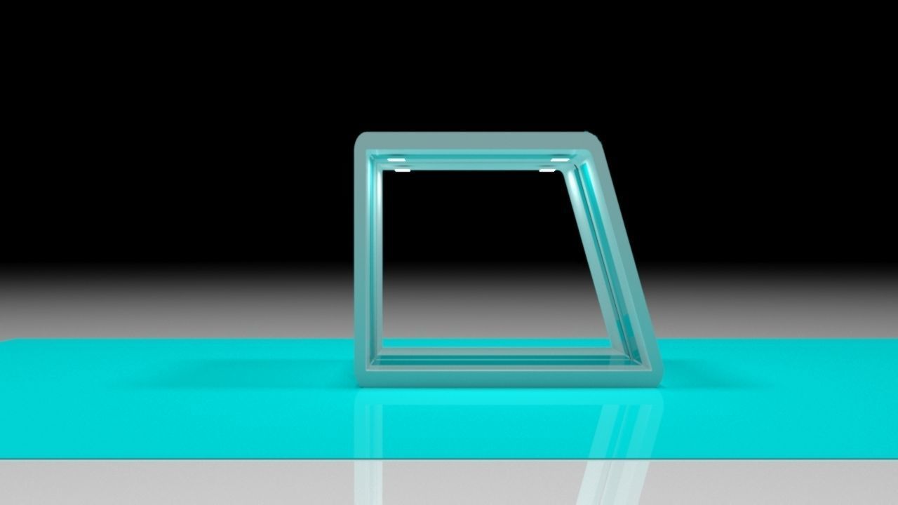 Auto Sanitizing Gate Design 3D - Disinfection Tunnel 3D model animated ...