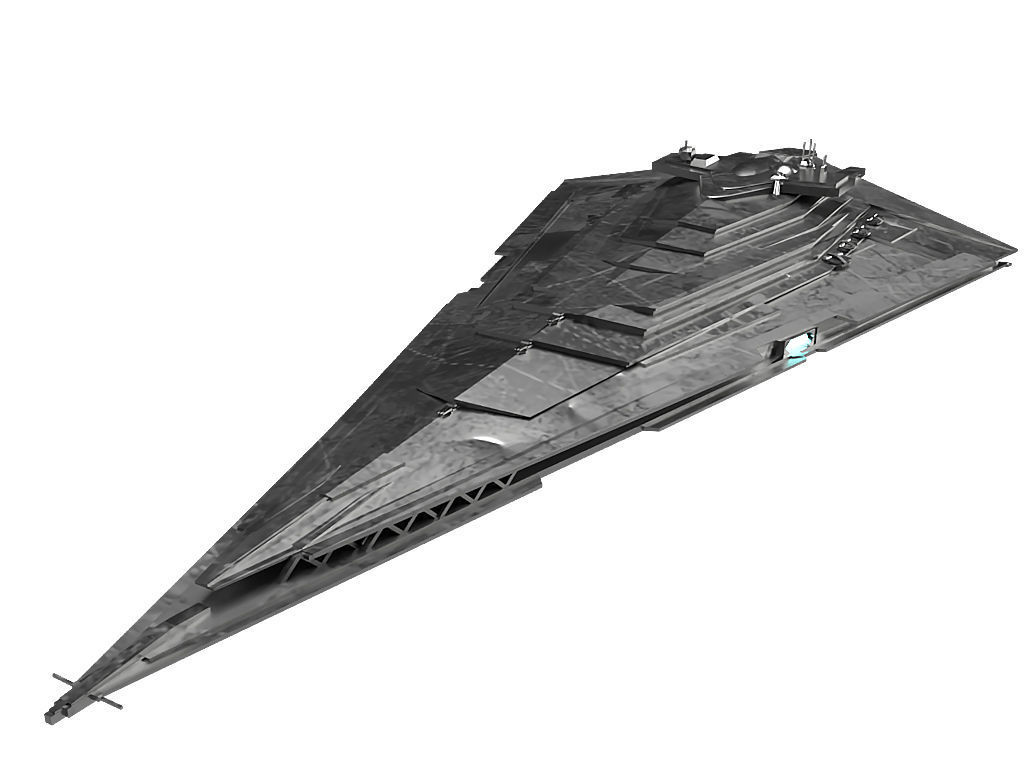 First Order Star Destroyer 3D model | CGTrader