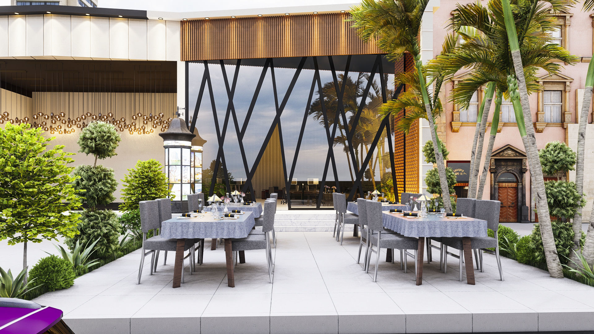 exterior design shop 3D model | CGTrader