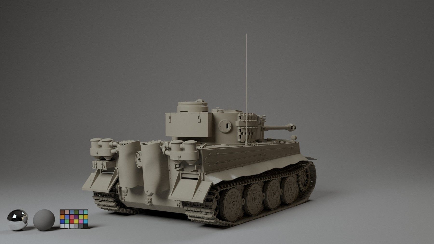 Tiger Tank free 3D model | CGTrader