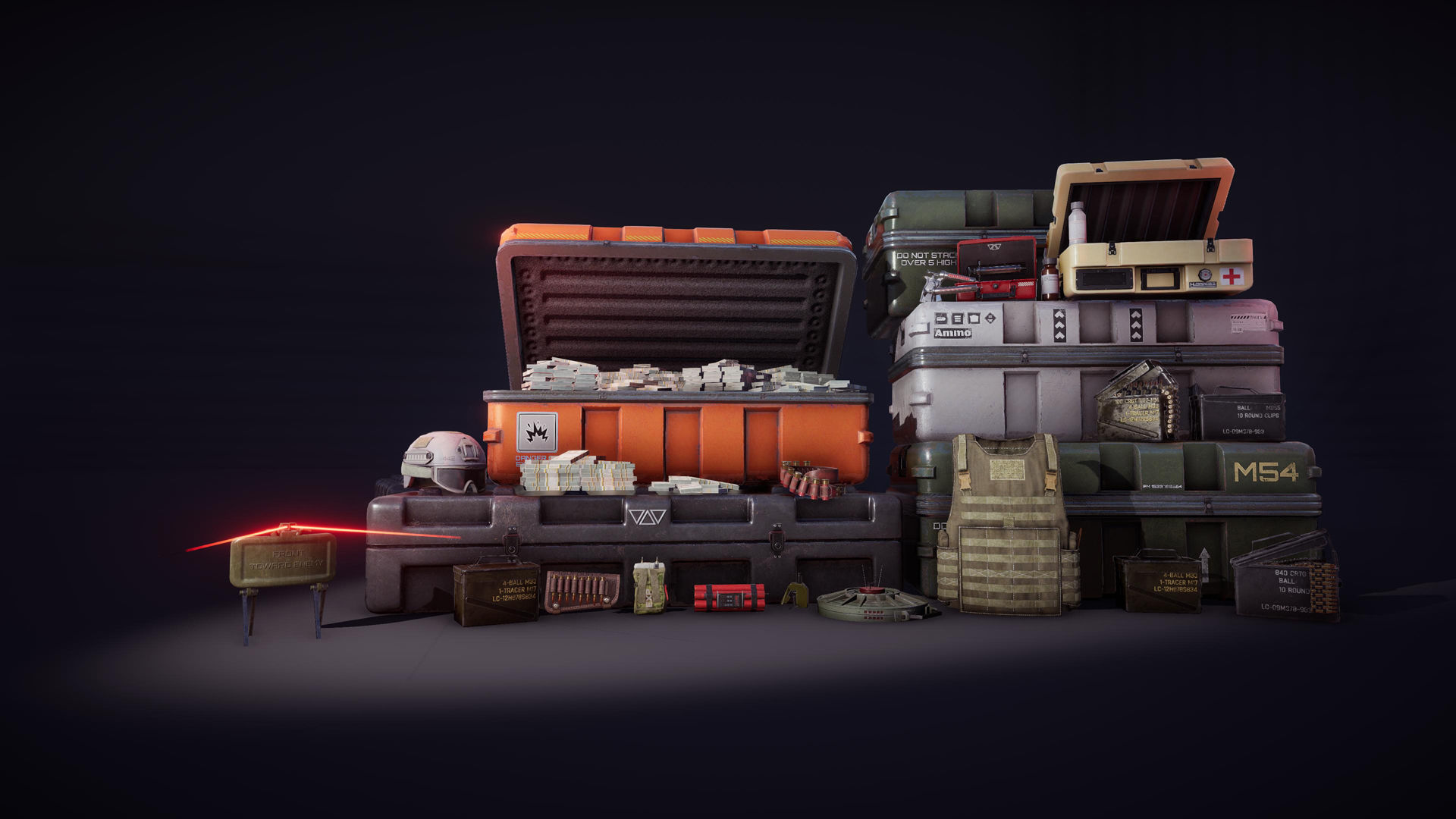 3D model Battle Royale Props VR / AR / low-poly | CGTrader