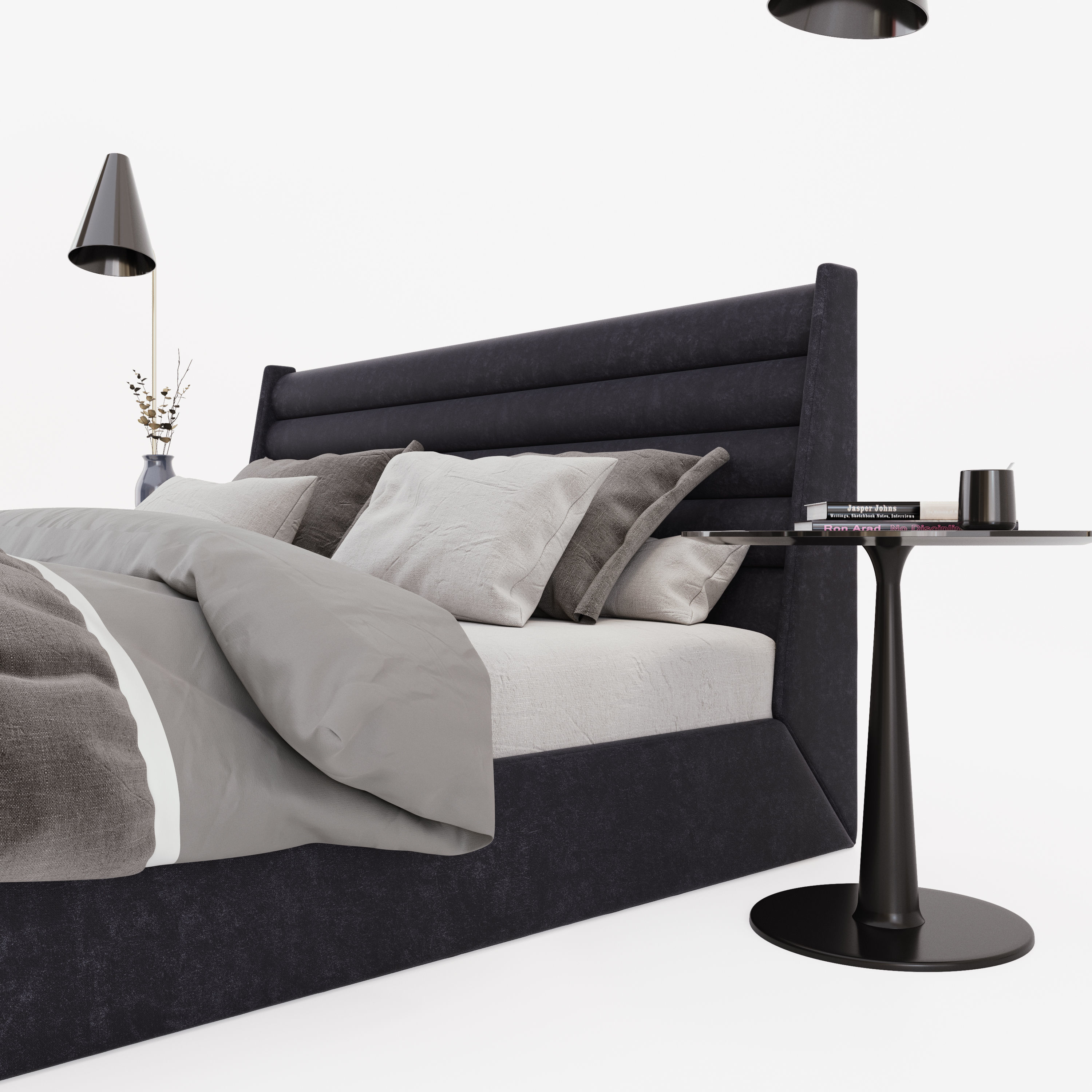 Bed Atria 3D model | CGTrader