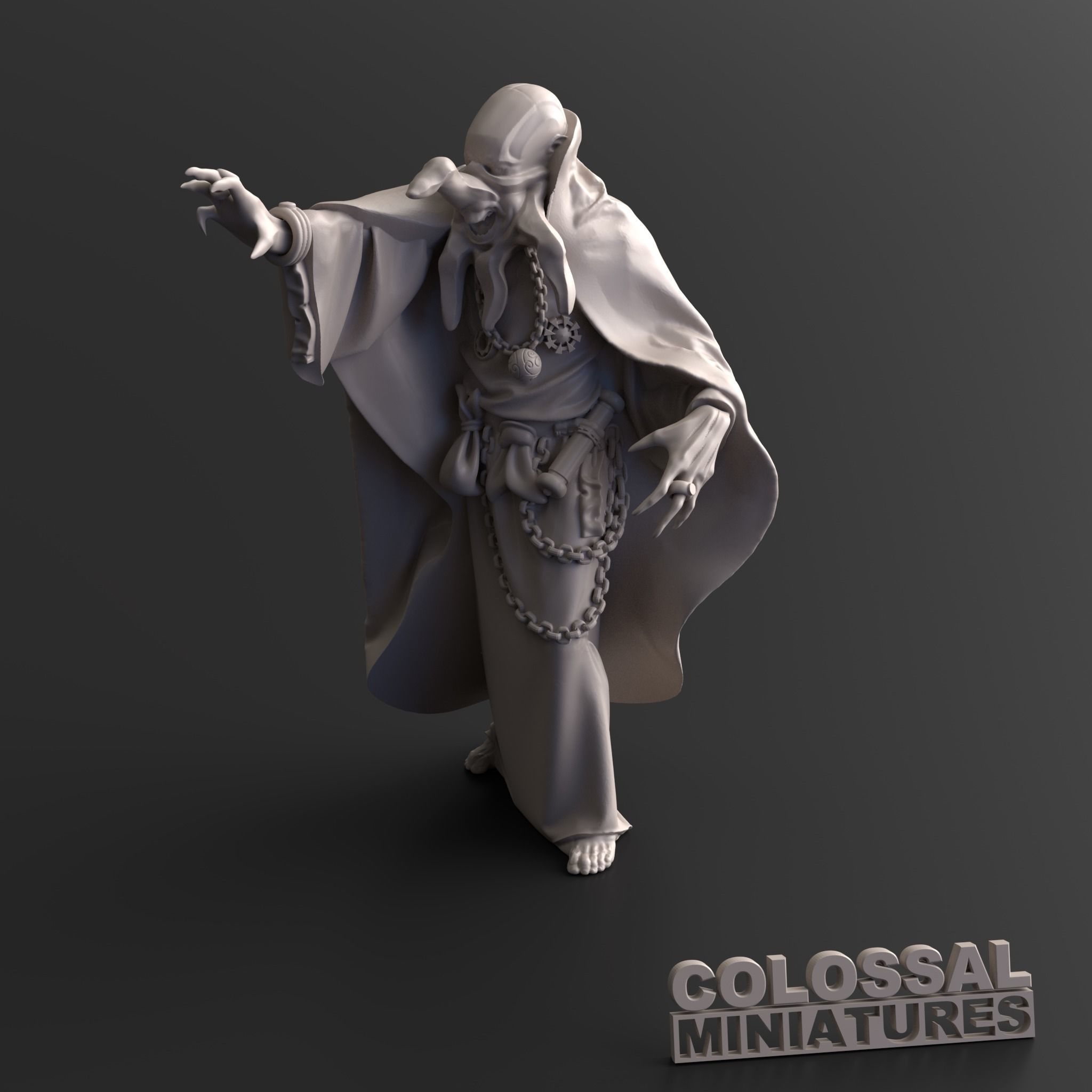 Mind Flayer A 3D model 3D printable | CGTrader