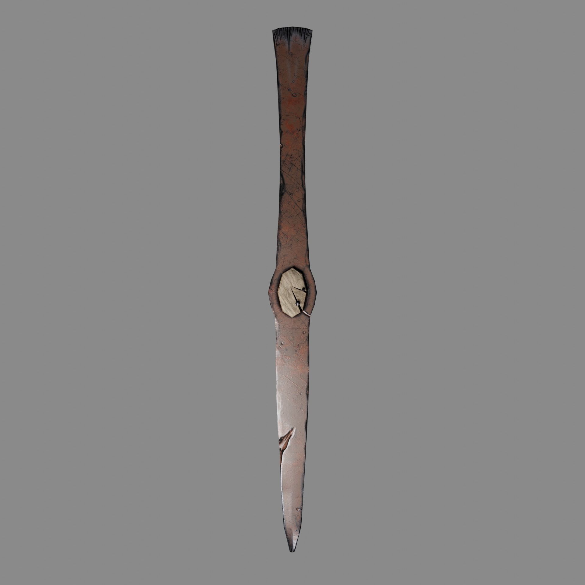 3D model Rusty pickaxe VR / AR / low-poly | CGTrader