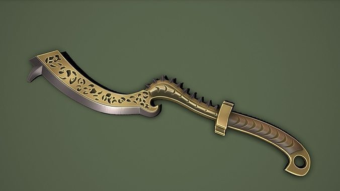 3D model Pharaoh Sword VR / AR / low-poly | CGTrader