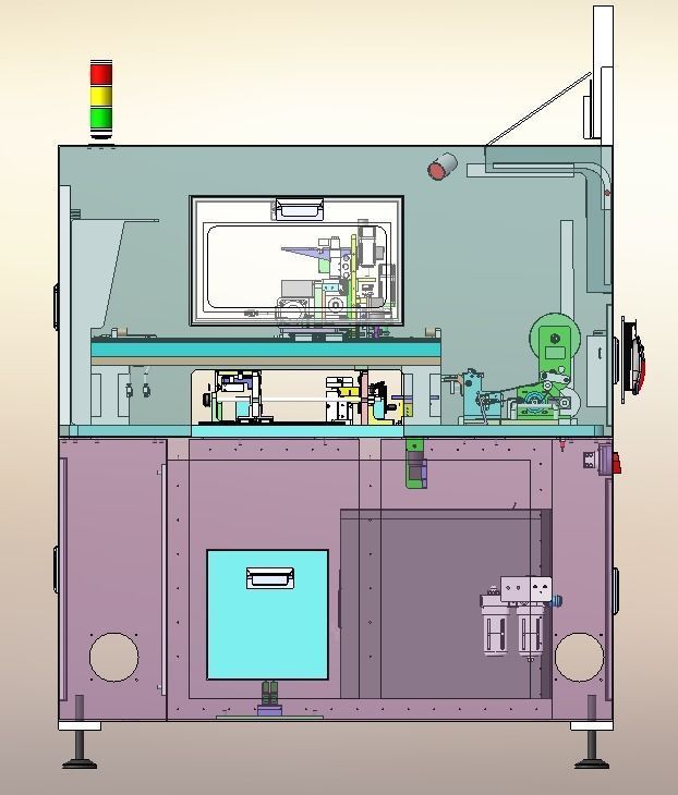 Automatic SMT labeling machine 3D model | CGTrader