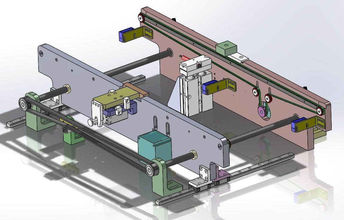 Automatic SMT labeling machine 3D model | CGTrader