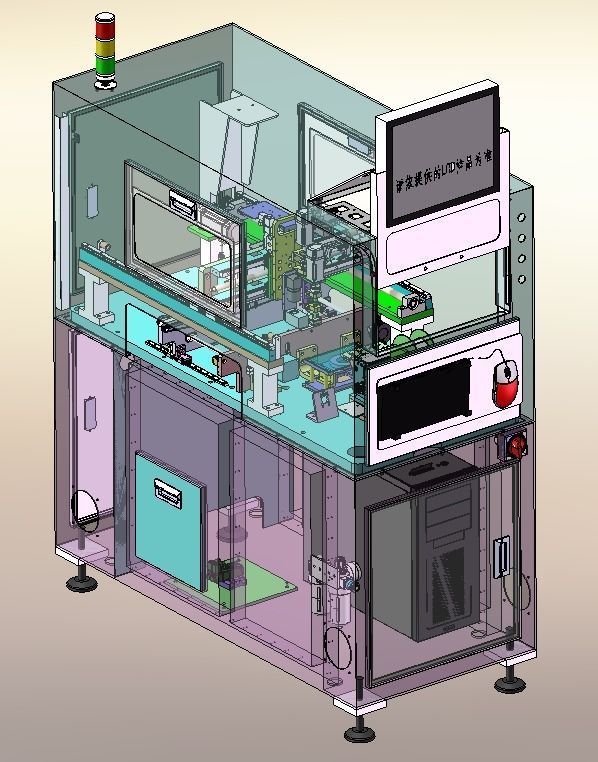 Automatic SMT labeling machine 3D model | CGTrader