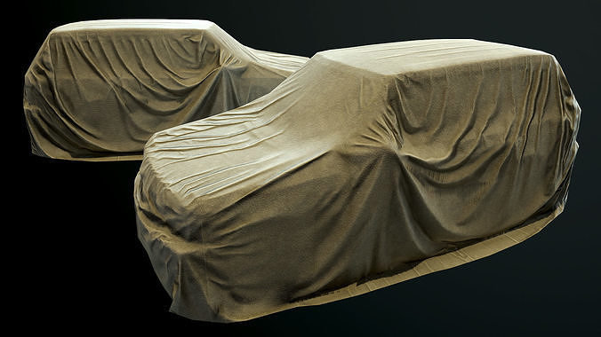 3D model Car Cover d VR / AR / low-poly | CGTrader