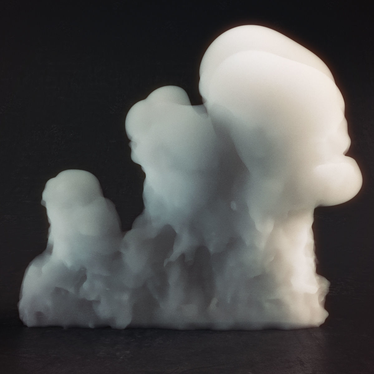 Smoke 23 3D model MAX OBJ FBX STL