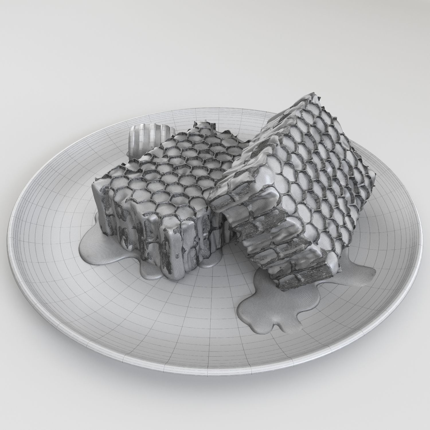 Honeycomb 3D model | CGTrader
