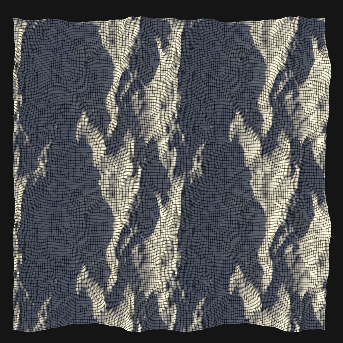 Ocean Print 3 3D model 3D printable | CGTrader