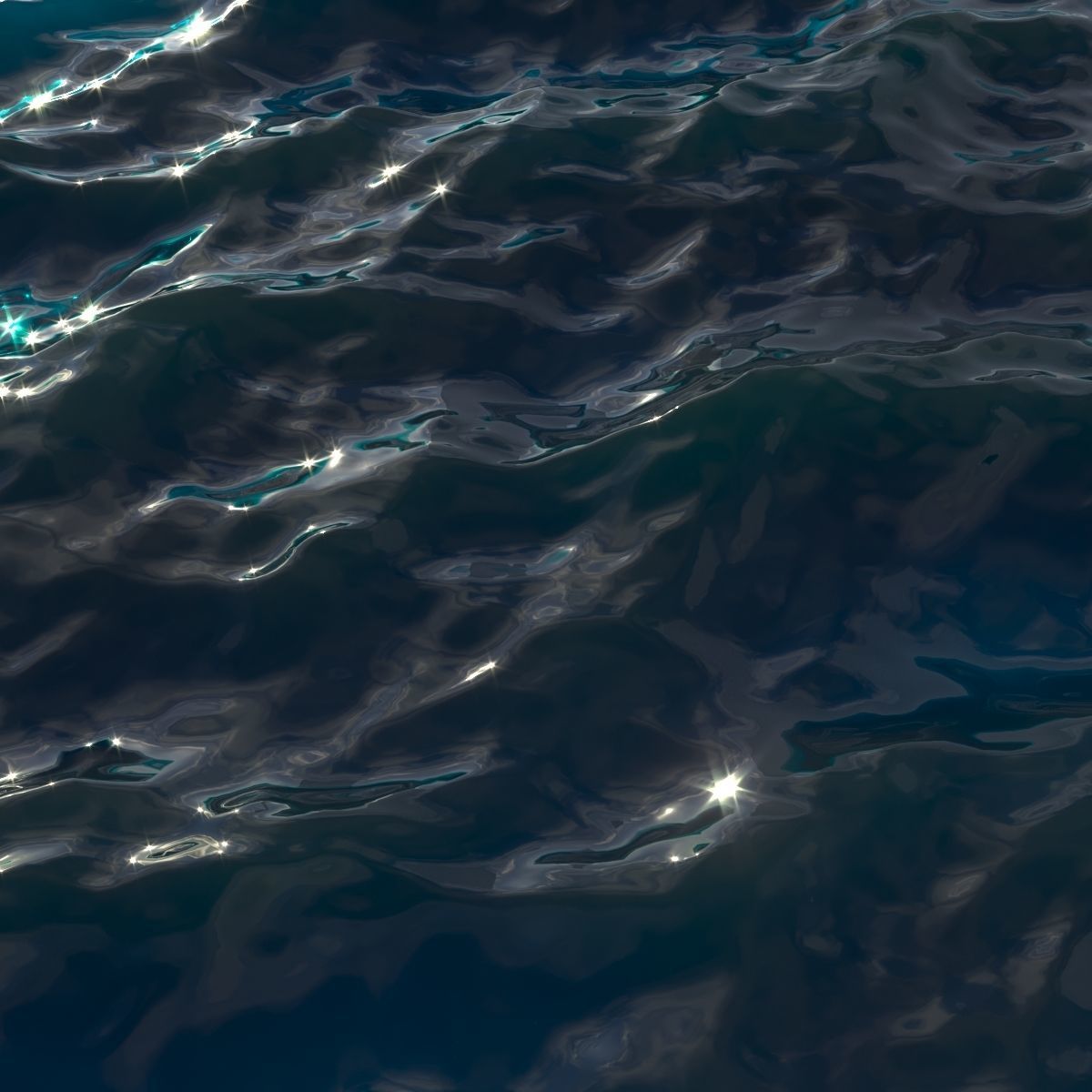 Ocean Print 5 3D model 3D printable | CGTrader