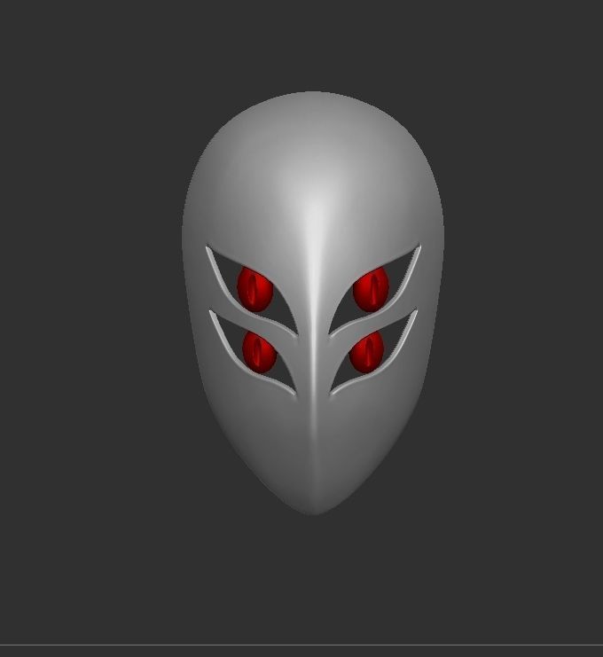 MeMeMe Anime Mask 3D model 3D printable | CGTrader