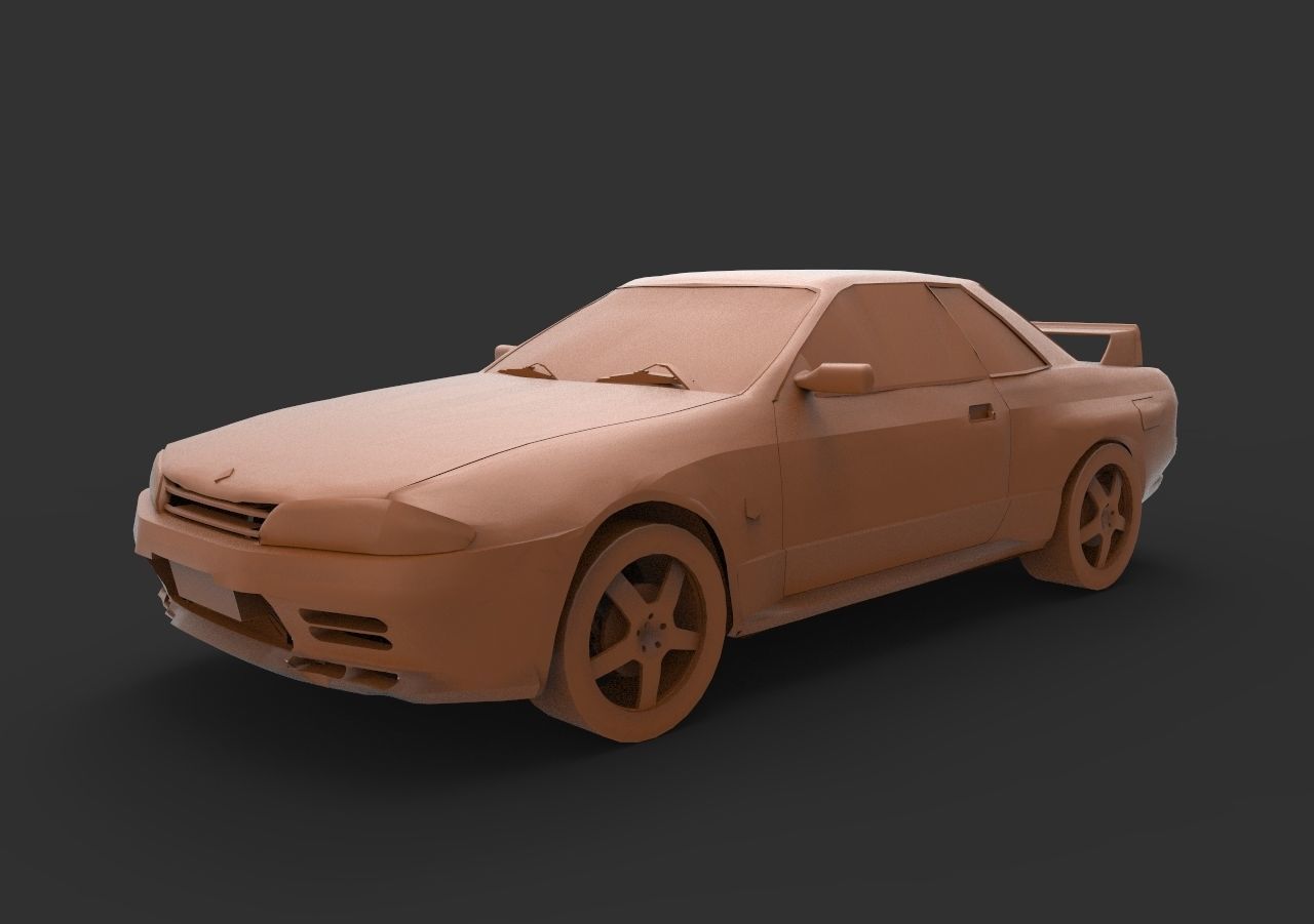 NISSAN SKYLINE GTR 3D printable model | CGTrader