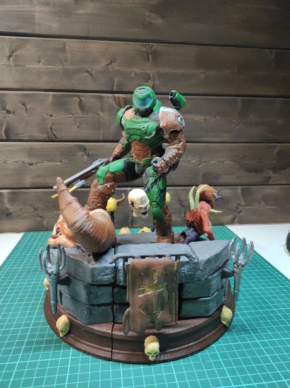 DOOM SLAYER 3D model 3D printable | CGTrader