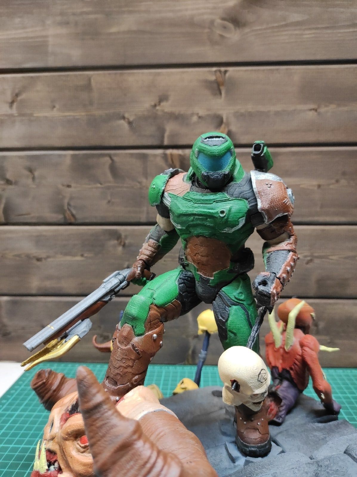 DOOM SLAYER 3D model 3D printable | CGTrader