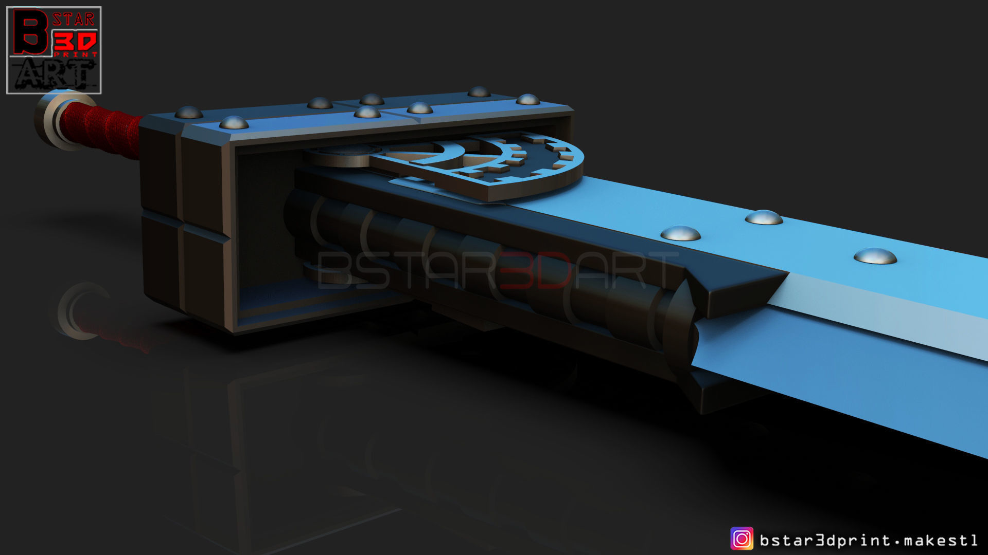 Fusion Sword Cloud - Final Fantasy VII remake 3D model 3D printable ...