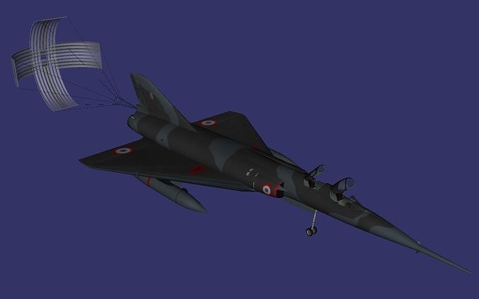 Mirage IV free VR / AR / low-poly 3D model | CGTrader