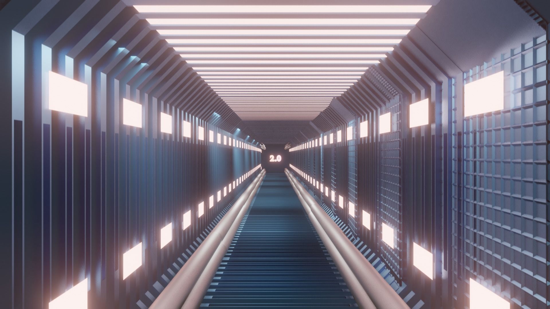 Science fiction set free 3D model animated | CGTrader