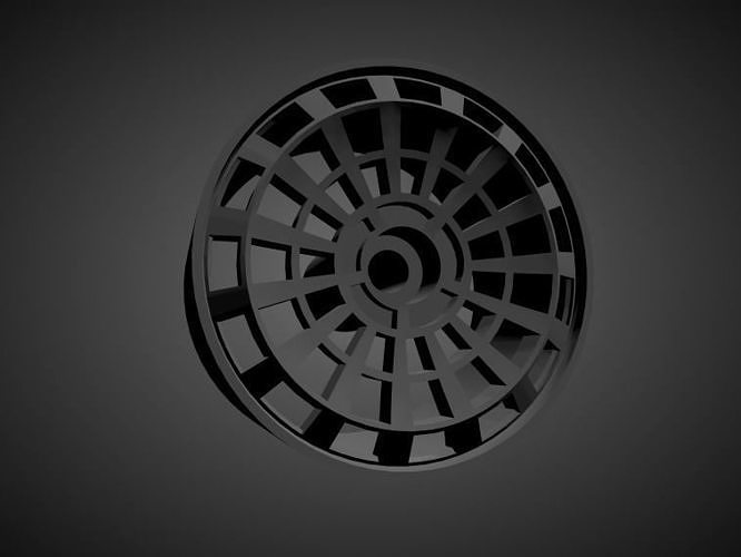 Rad48 RSI rims with Brakes and tires for Hot Wheels 3D model 3D ...