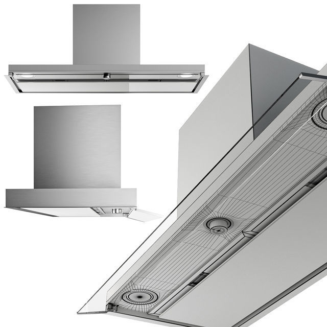 built-in hood Boxin Plus - by Elica 3D model | CGTrader