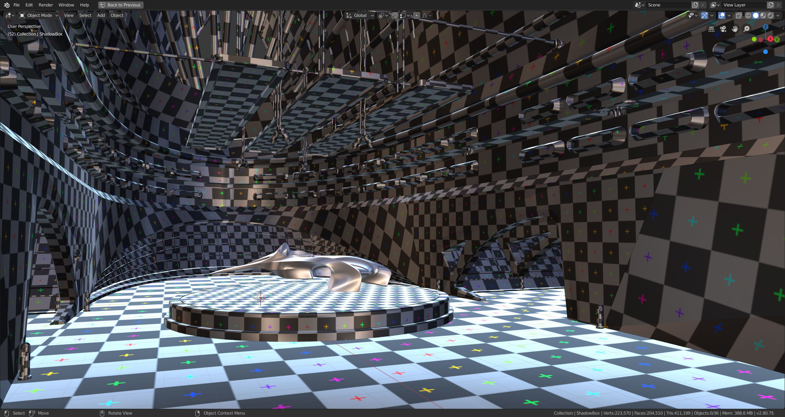3D model Art Museum Low-poly 3D model VR / AR / low-poly | CGTrader