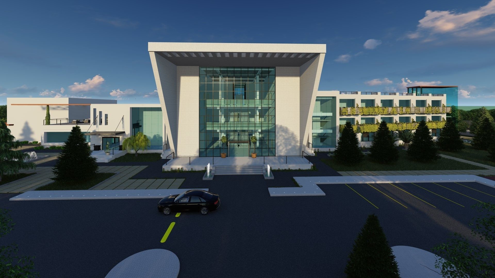 Resort Project On The beach Revit 3D model | CGTrader