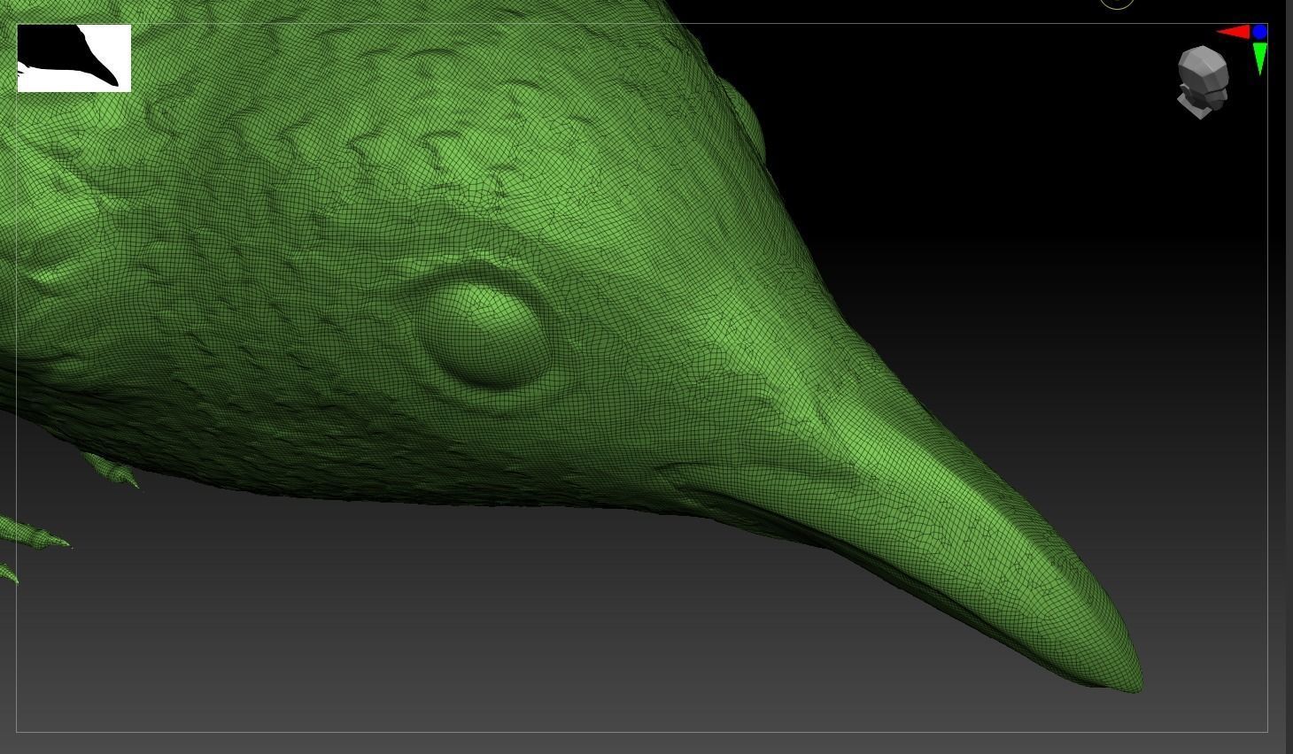 Magpie 3D model 3D printable | CGTrader