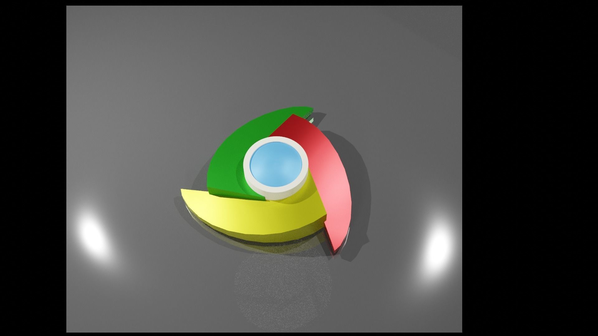 Google chrome LOGO 3D model | CGTrader