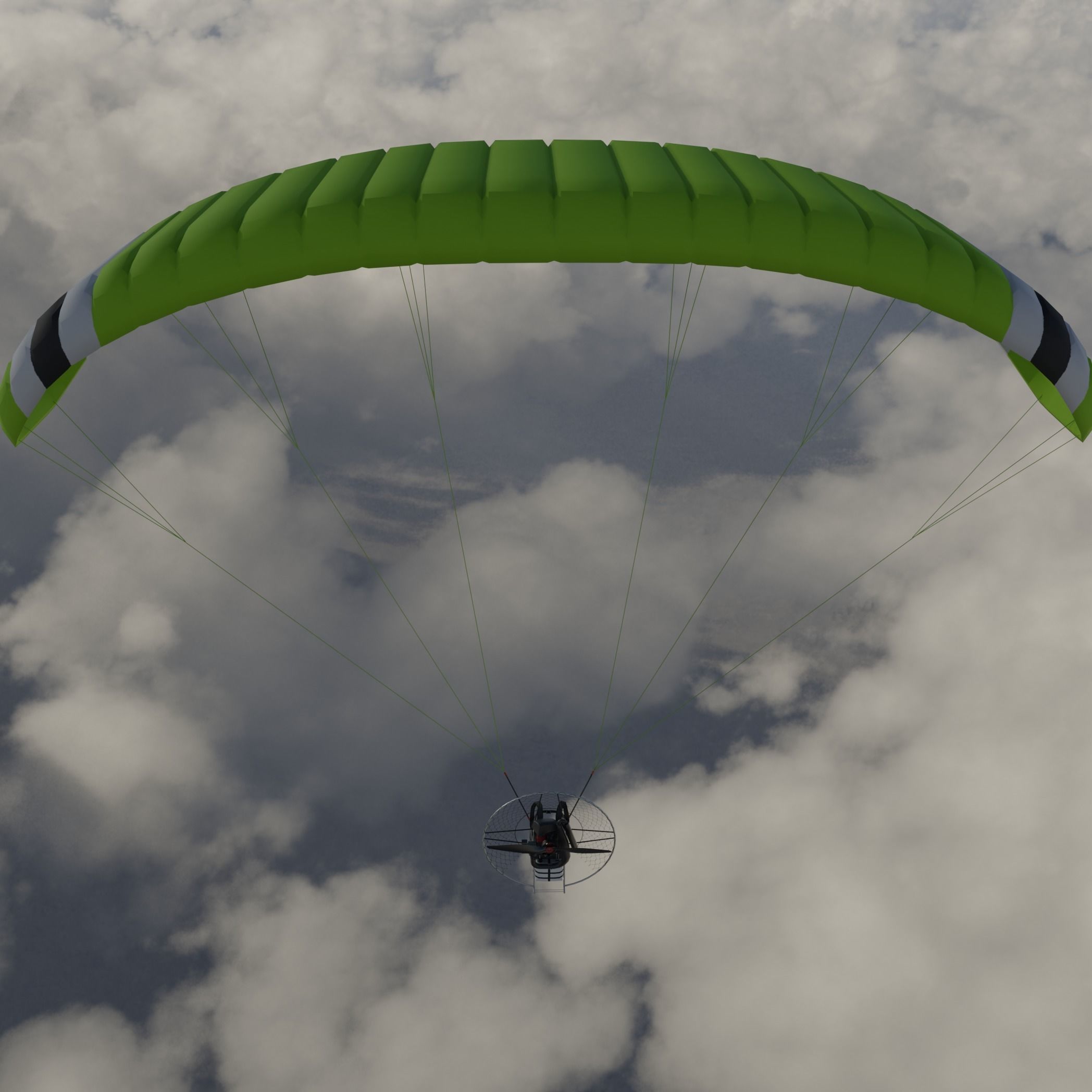 3D model Paramotor 3D model VR / AR / low-poly | CGTrader