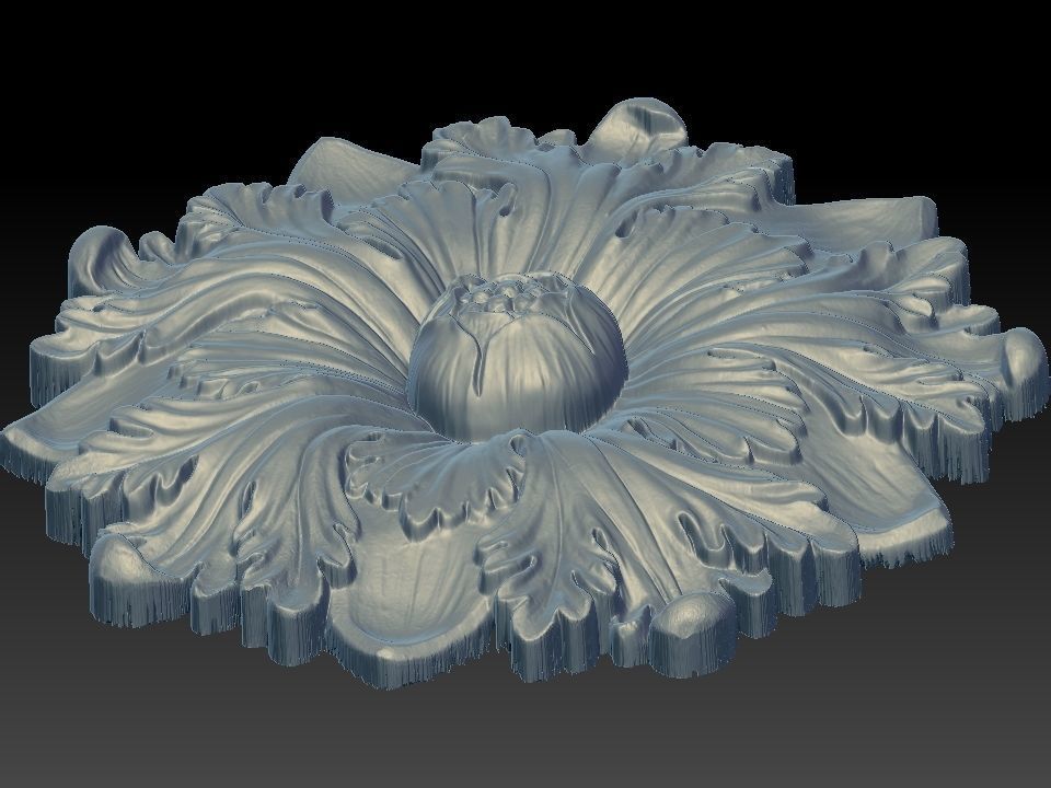 FLORAL PATTERN 3D model | CGTrader