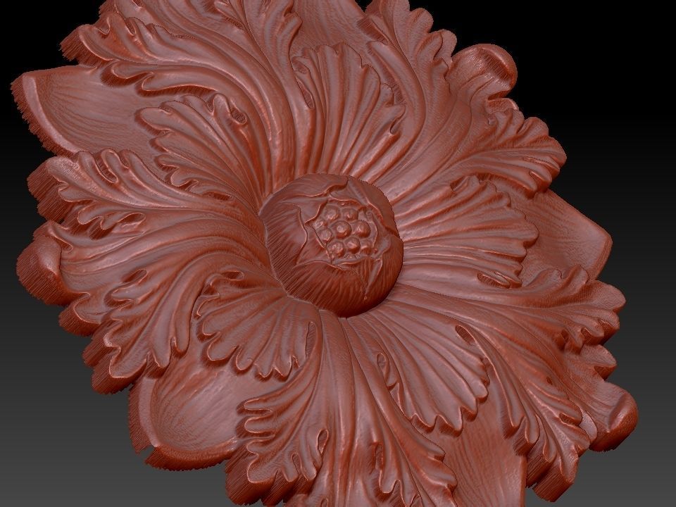 FLORAL PATTERN 3D model | CGTrader