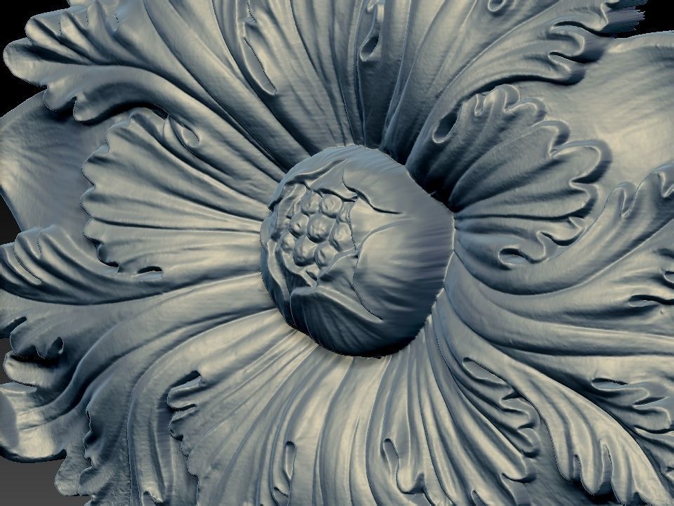 FLORAL PATTERN 3D model | CGTrader