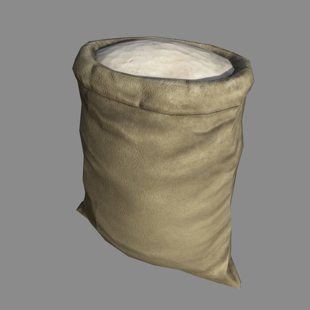 3D model Sack of Flour VR / AR / low-poly | CGTrader