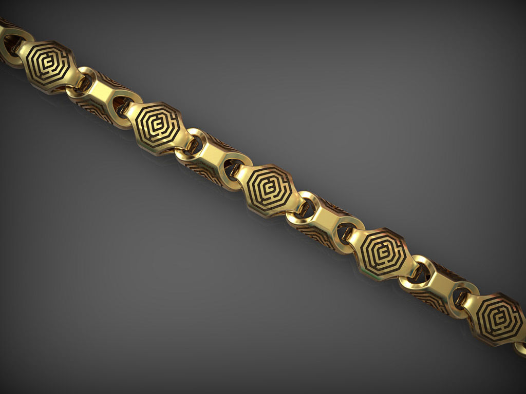 Chain Link 176 3D model 3D printable | CGTrader