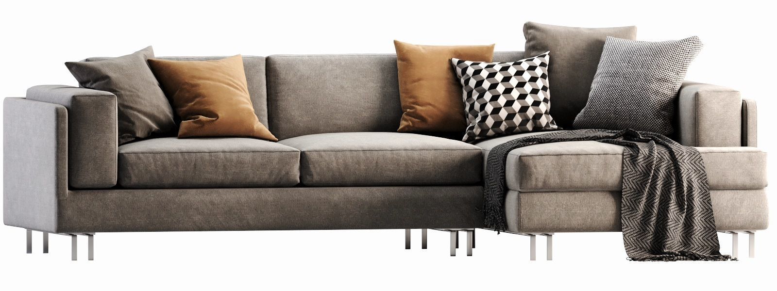 Interface Mama Chaise Lounge 3D model | CGTrader