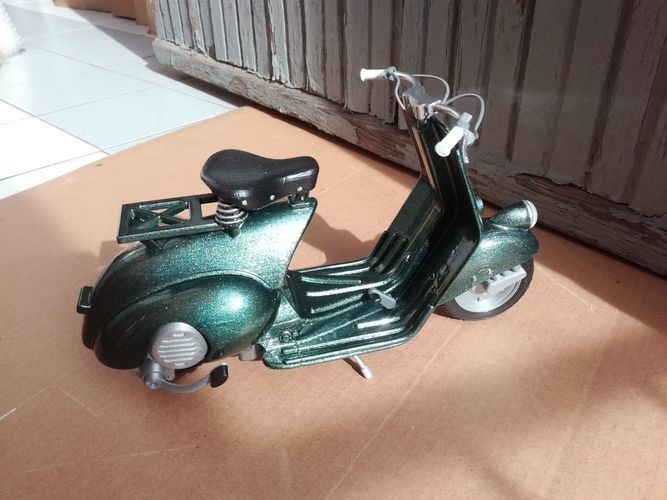 VESPA PIAGGIO 125 - 1951 FIRST MODEL 3D model 3D printable | CGTrader