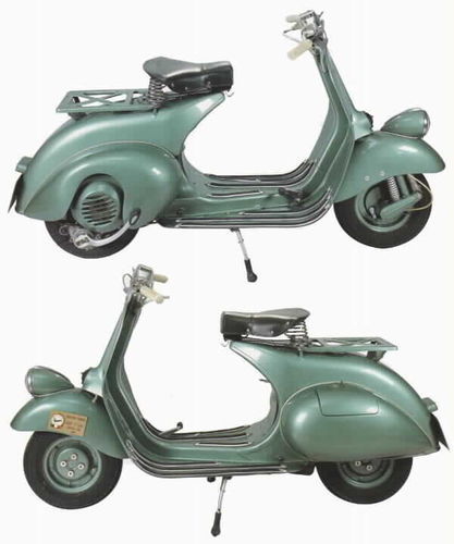 VESPA PIAGGIO 125 - 1951 FIRST MODEL 3D model 3D printable | CGTrader