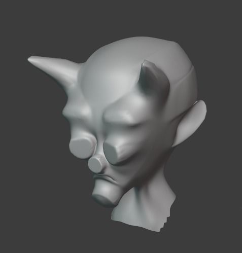 Sad Looking Creature 3D model | CGTrader