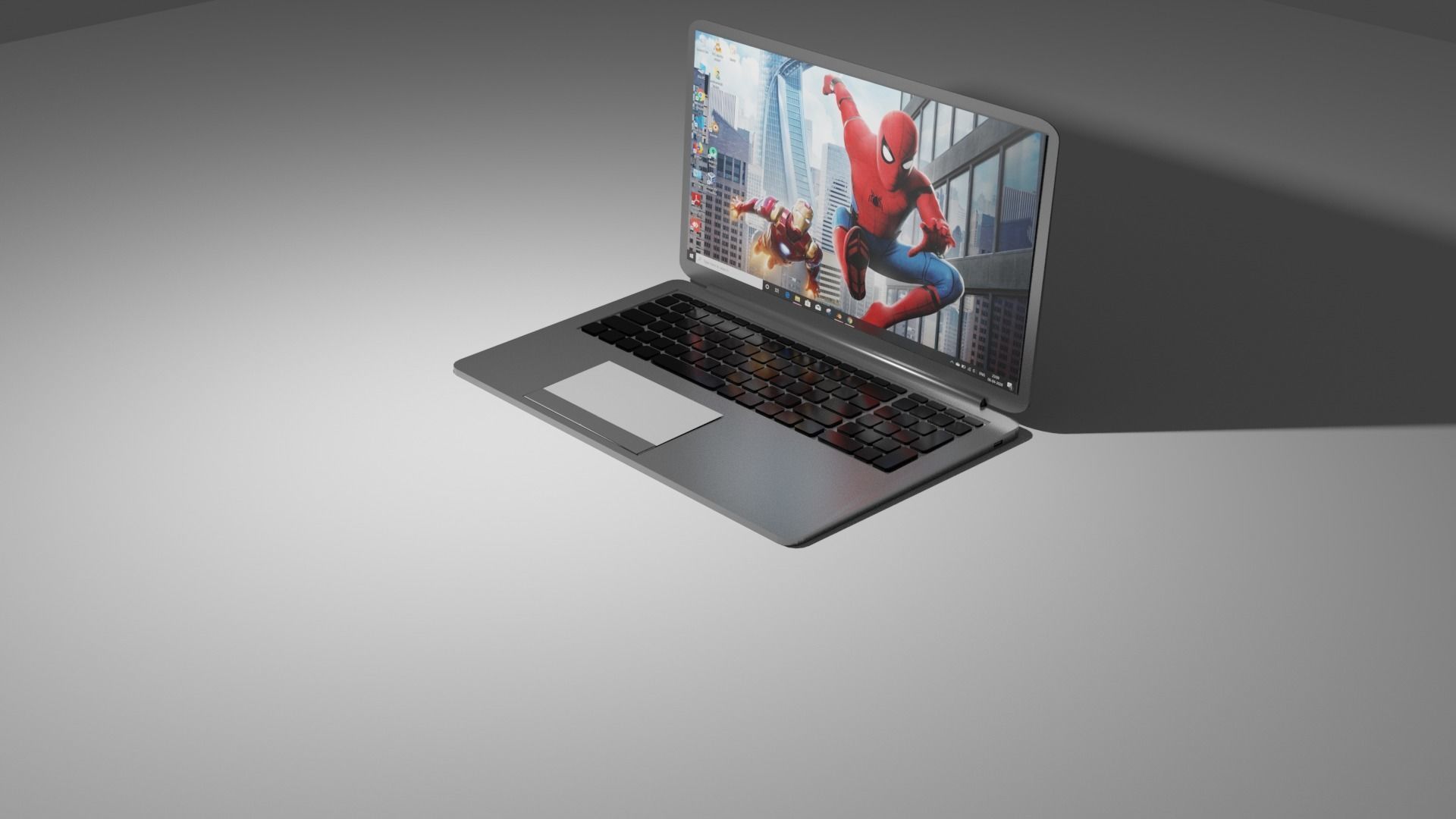 3D animated laptop | CGTrader