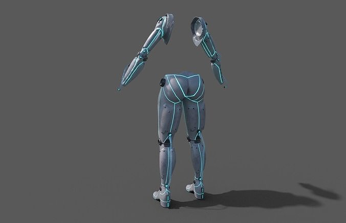 3D model Tech Suit VR / AR / low-poly | CGTrader
