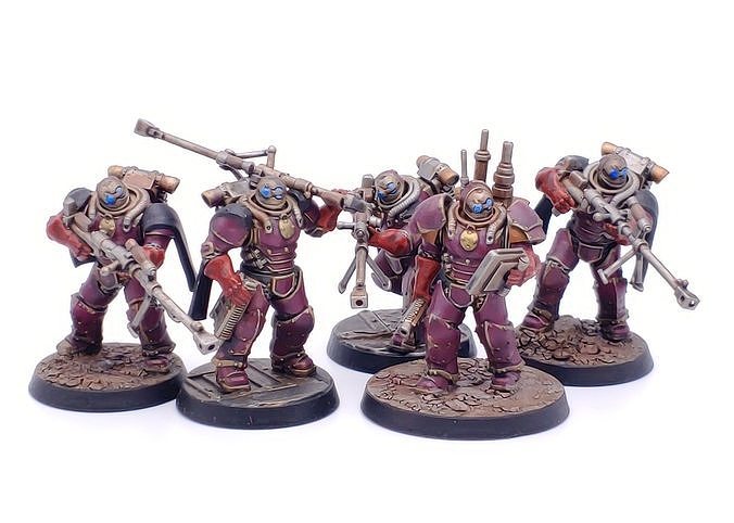 Tempest Legion - Heavy Snipers and Signal Master 3D model 3D printable ...