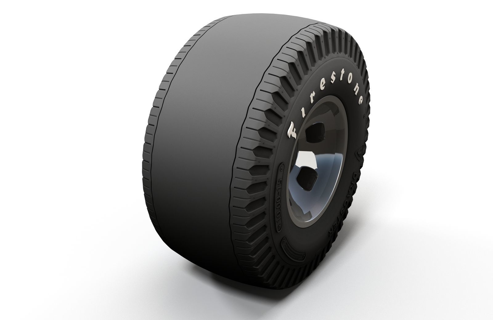 Hot Rod Gasser wheels 3D model | CGTrader