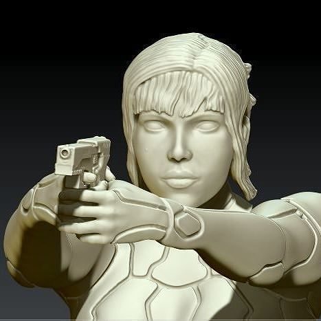 MOTOKO KUSANAGI GITS 2017 3D model 3D printable | CGTrader