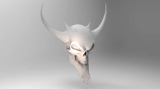 Skull design 3D model | CGTrader